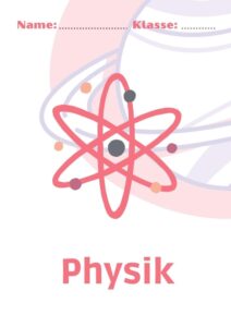 Physik Deckblatt kostenlos herunterladen als PDF